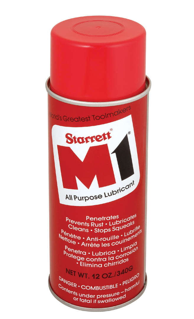 Starrett M1 lubricant, 12 Oz Aerosol Can 95173 - 10-614-6| Penn Tool Co ...