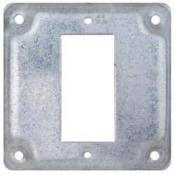 Crouse-Hinds Steel Electrical Box Square Surface Cover TP513 - 05234976 ...
