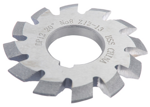 Precise 14.5º & 20º Pressure Angle Involute Gear Cutters