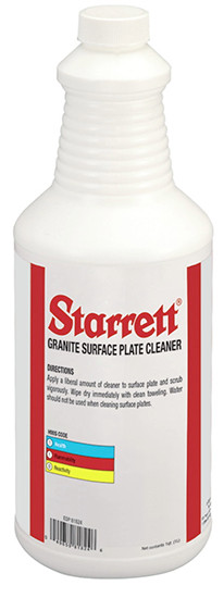 Starrett Granite Surface Plate Cleaner, 1 Quart Case of 12 - 81824 ...
