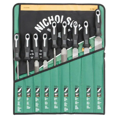 Nicholson 8 Pc. Machinist File Kit 22025NNN - 62-988-1 - Penn Tool Co., Inc