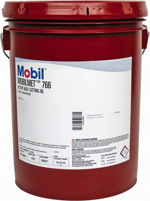 Mobil Mobilcut 5 Gal Pail Cutting Fluid Water Soluble, For Use on ...