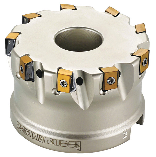 Iscar 90º Indexable Face Mill, Designation T490 FLN D2.00-5-.75-R-13 ...