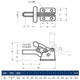Good Hand Vertical Handle Toggle Clamp - GH-13005 - Penn Tool Co., Inc