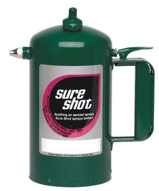 Sure Shot Model "A" Solvent Based Sprayer Rechargeable Air, 32 oz. Size ...