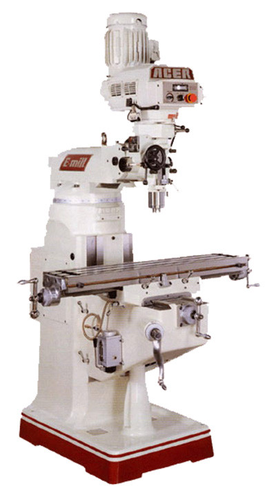 ACER E-mill 3VS II Milling Machine, 9" x 49" - E-3VSII| Penn Tool Co., Inc