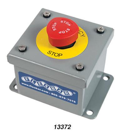 Flexbar Emergency Stop Button Heavy Metal Enclosure NEMA 12 - 13372 ...