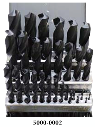 Precise 29 Piece Black Oxide HSS Jobber Drill Set - 5000-0002| Penn Tool Co., Inc