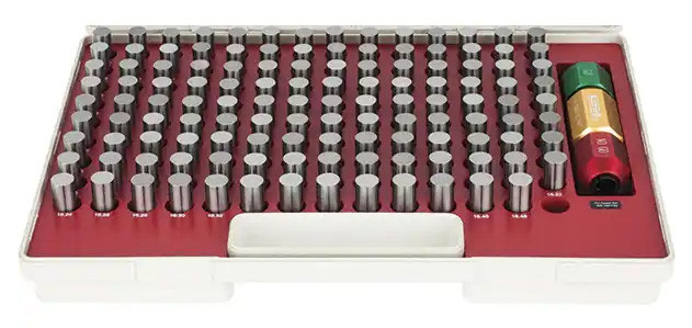 SPI Class ZZ Pin Gage Set, Metric, Steel, Minus Tolerance, 14 - 16.48mm ...