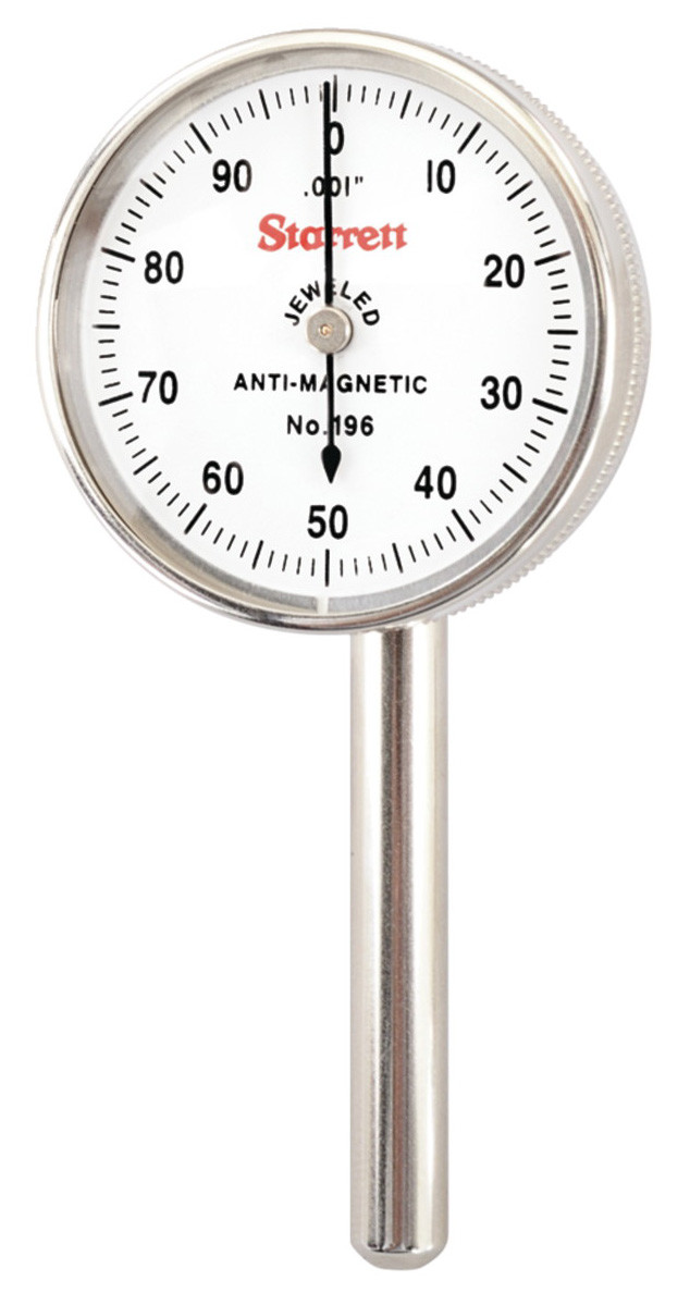 Starrett Universal Back Plunger Dial Indicator, EDP 50702 - 196B6| Penn ...