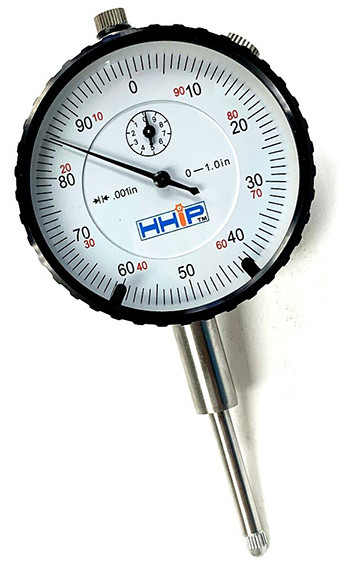Precise Pro-Series AGD Group 2 0-1" Flat Back Dial Indicator - 4400 ...