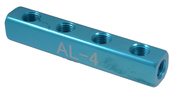 Precise 4 & 6-Port Straight Connection Manifolds