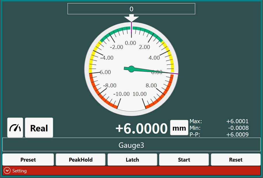 Magnescale MeasureViewer Application Software for USB Digital Gauge (For Windows) - SET-DZ01S ...