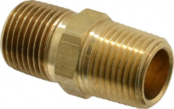 3325X4X2 By Danfoss Pipe Adapter Hex Nipple 1/4 Male NPTF X, 40% OFF