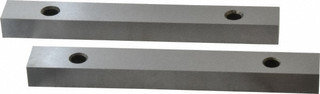 SPI Precision Steel Parallels, Matched Pair, 1/2" Thick x 6" Long, 3/4 ...