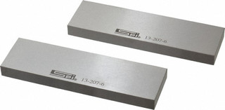 SPI Precision Steel Parallels, Matched Pair, 1/2" Thick x 6" Long, 1-3/ ...