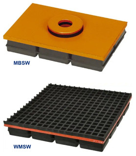 Mason Neoprene & Steel Vibration Isolation Pads - Penn Tool Co., Inc