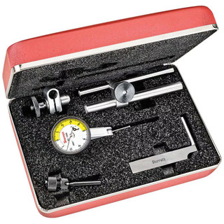 Starrett Dial Test Indicator Kit 708BCZ #64218, 0.02" Range, 0-5-0 Dial ...