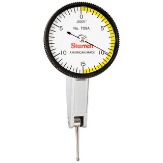 Starrett Dial Test Indicator 709AZ #64214, 0.03" Range, 0-15-0 Dial ...
