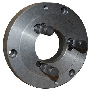 Interstate Chuck Adapter for 3-Jaw Self-Centering Plain Back Chucks, "D ...