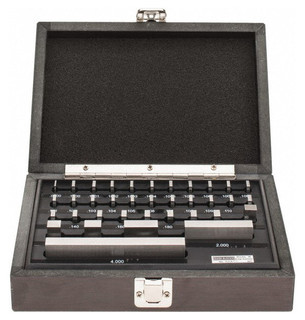 Value Collection Rectangular Gage Block Set, Steel, Economy Grade, 36 ...