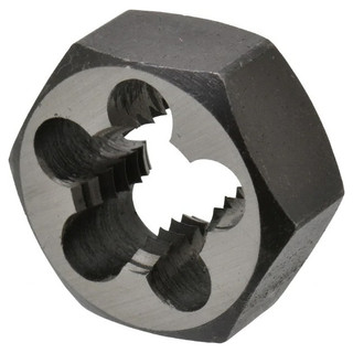Interstate Hex Rethreading Bolt Die, Carbon Steel, 9/16-12 UNC - 42-427 ...