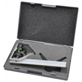 SPI Combination Square Set, 2 Piece, with Hardened Steel Head, 6" 4R ...