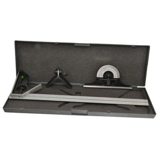 SPI Combination Square Set, 4 Piece, with Hardened Steel Head, 18" 4R ...