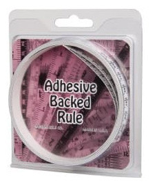 Mylar Adhesive Backed Rule, Horizontal, Left to Right, 1mm Grad., 3m ...