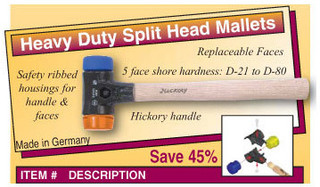 Wiha Heavy Duty Split Head Mallets| Penn Tool Co., Inc