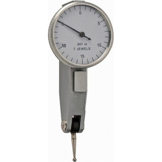 Value Collection Horizontal Dial Test Indicator, 0.03" Max Range, 0-15 ...