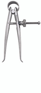 Starrett Toolmakers' Spring-Type 3" Inside Caliper and Divider - 274-3 ...