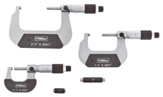 Fowler 0-3" Swiss Style Micrometer Set - 52-229-213-0| Penn Tool Co., Inc