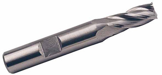 Rushmore USA 4 Flute High Speed Steel Single End Mill, 3/8" Size| Penn ...