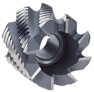 Precise 2-3/4" M42 Cobalt Roughing Shell End Mill, 10 Teeth| Penn Tool ...