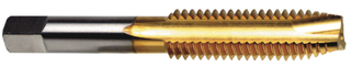 Regal 2 Flute H.S.S. TiN Coated Spiral Pointed Plug Tap, #6-40 Thread ...