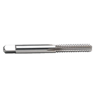 Precise 2 Flute Standard H.S.S. Steel Bottoming Hand Tap, #0-80 Thread ...