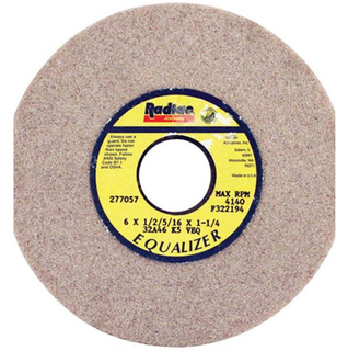 Radiac 32A Tool & Cutter Grinding Wheel, 6" x 1/2" / 5/16" x 1-1/4 ...