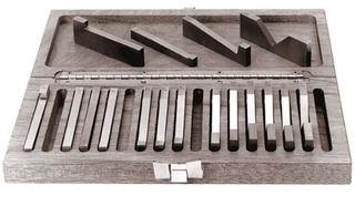 Tesa Brown & Sharpe 17 Piece Precision Angle Block Set 599-921-17| Penn ...