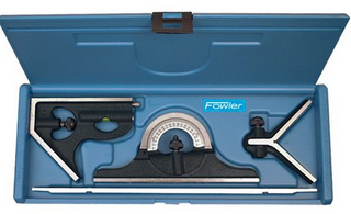 Fowler High Precision 4 Piece 12" 4R Grad Reversible Combination Square ...