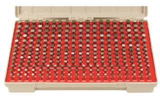 Vermont Gage 250 Piece ZZ Class Plus Pin Gage Set, .2515" - .5005 ...