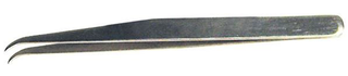 Precise Stainless Steel Curved Fine Point Tweezer, 4-1/2" Length - 423 ...
