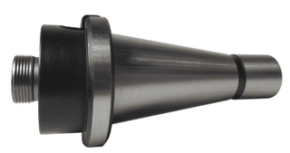 Precise #40 National Taper, 1-1/2"-18 Thread Boring Head Shank with 5/8"-11 Draw Bar| Penn Tool ...