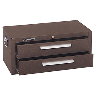 Kennedy 2-Drawer 26" Mechanics Chest Base 2602 Brown| Penn Tool Co., Inc
