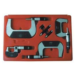 Value Collection Mechanical Outside Micrometer Set, 0-75mm - 50-099-1 ...