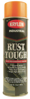 Krylon Rust Tough™ Paint for Rust Preventative Enamel, Equipment Orange ...