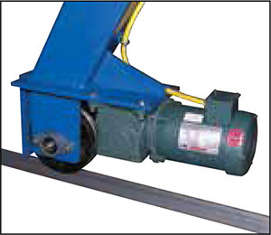 Vestil 10 Foot Section of V-Groove Track for Power Traction Drive - V ...