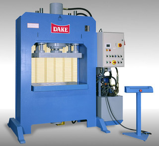 Dake Hydraulic PST Platen Press, 150 Ton, Semi-Automatic - PST-150S ...