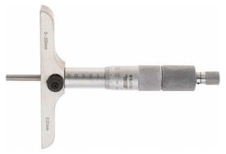 SPI Depth Micrometer, 0-300mm Range, 102mm Base - 11-576-6| Penn Tool ...