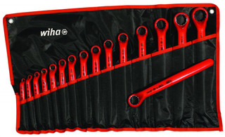 Wiha Insulated Deep Offset Wrench Set, 16 Piece Metric - 21093| Penn ...